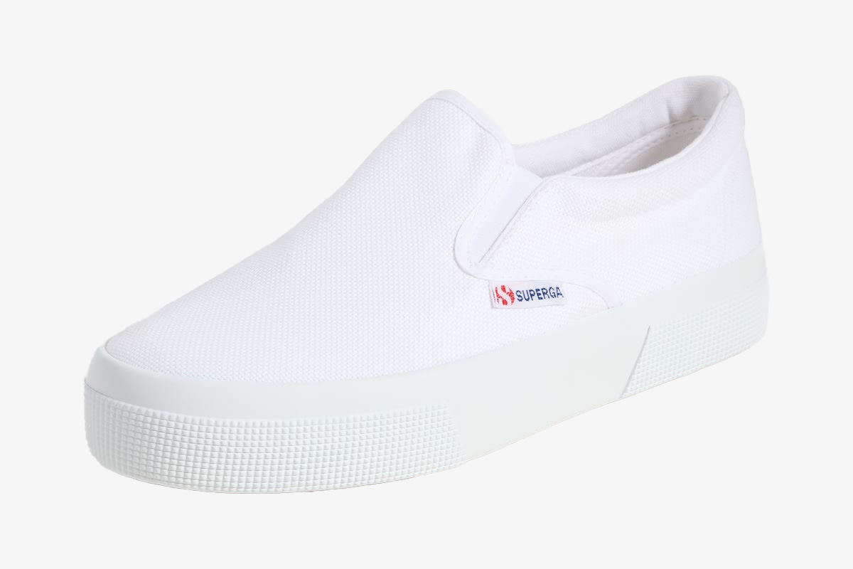 The 13 Very Best White Platform Sneakers For Women 2025